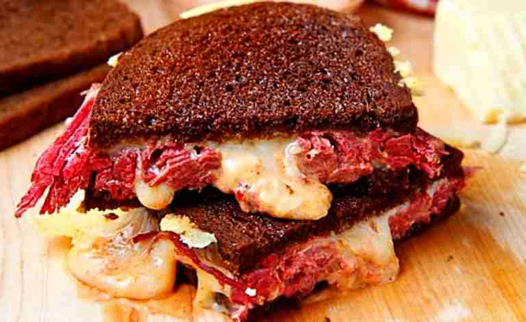 Rueben Sandwich Plus Beer | Food Plus Beer